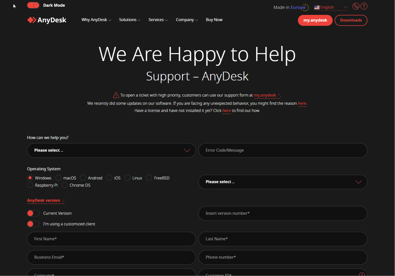 AnyDesk شناسه (ID) را در ویندوز 11 نشان نمی دهد - تِک یاران